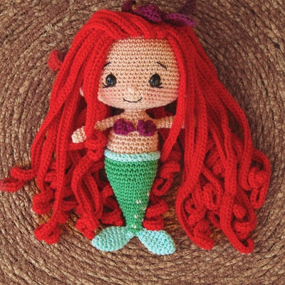 Crochet Pattern Lİlla Doll Amigurumi PDF English - Etsy