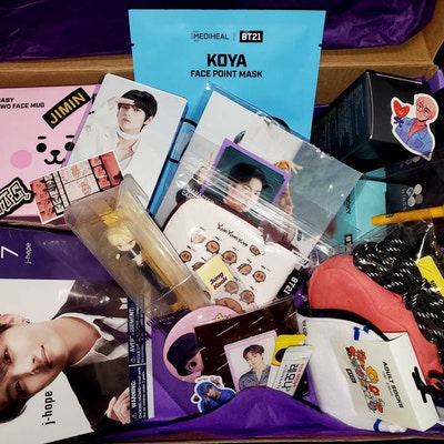 BTS Official Merch Box - Etsy