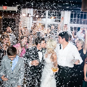 Crisp White Biodegradable Confetti Party Confetti Perfect for Classic ...