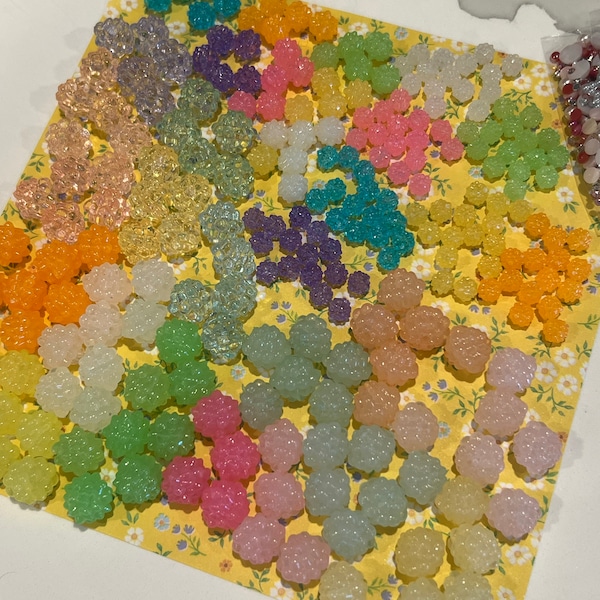 4-5g Resin Inclusions / Inserts / Supplies 3-7mm Mixed Things AA061 - Etsy
