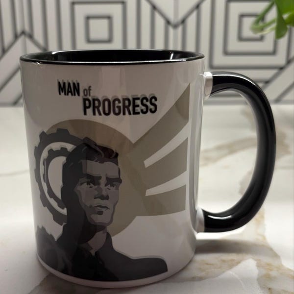 Arcane Jayce "man of Progress" Ceramic Mug - League of Legends Coffee ...