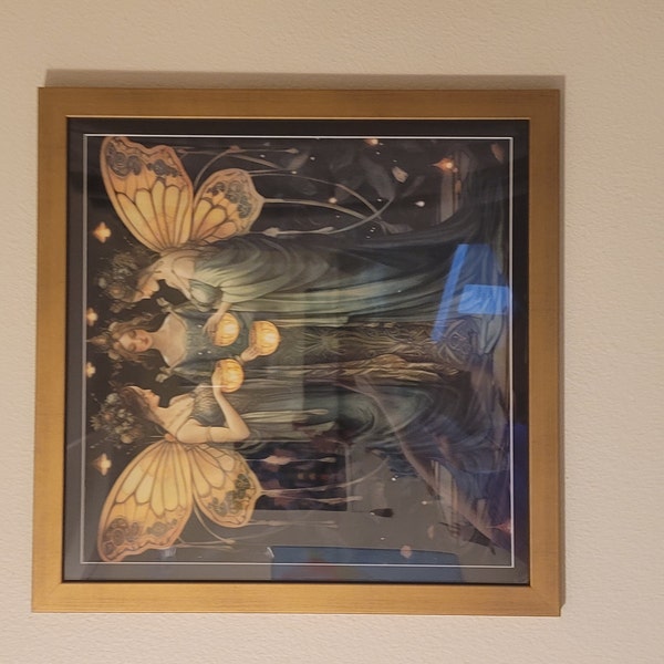 Tarot Altar Cloth Fairy Angels Art Nouveau. Pre-raphaelite Divine ...