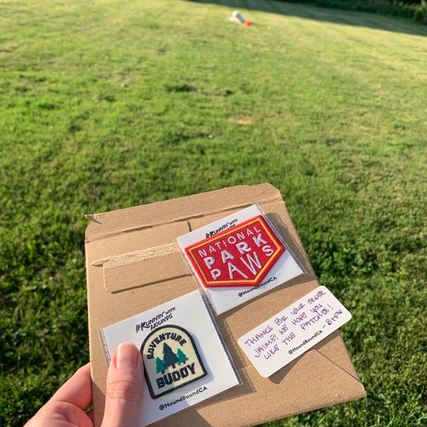 Adventure Buddy Patch for Dogs | Iron-on | Velcro - Etsy