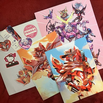 Cyclonus Transformers MTMTE Print - Etsy