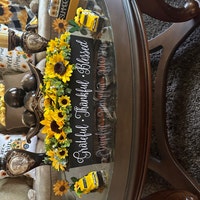 Wildflower Table Centerpiece Kitchen Decor Farmhouse Rustic Mason Jar ...