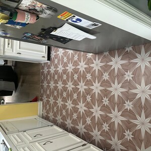 Hexagon Tokyo Tile Wall Stair Floor Self Adhesive Vinyl Stickers ...