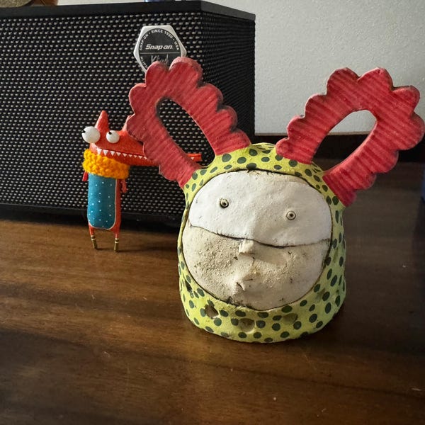 Funny Faces Wall Art, Ceramic Wall Art, Colorful Ceramic Wall Deco ...