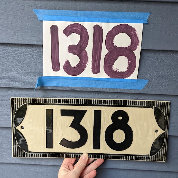 Classic Address Sign - Etsy