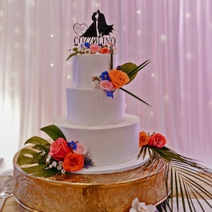 Movie Clapper Board Wedding Cake Topper Custom Cake Topper - Etsy