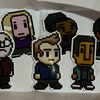 Community 8-bit Video Game Characters the Greendale Seven - Etsy UK