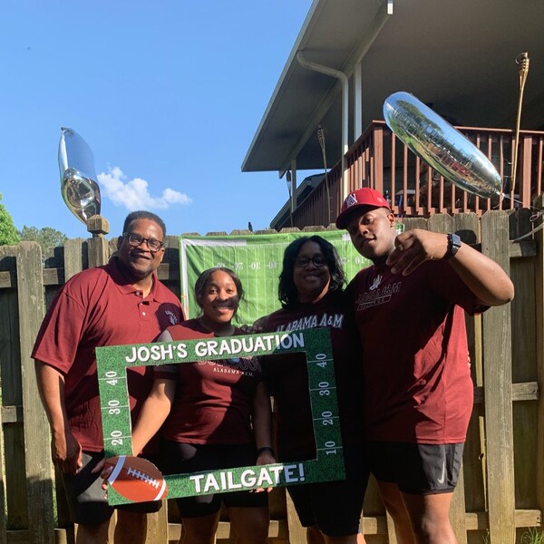 PRINTABLE Football Photo Booth Frame, Football Photobooth Frame, Sports ...