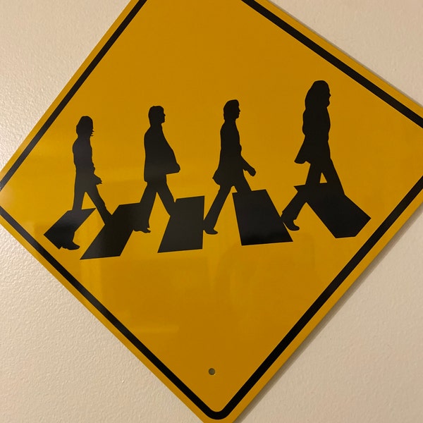ABBEY ROAD CROSSING - the Beatles Collector's Sign - Musical Gift Idea ...