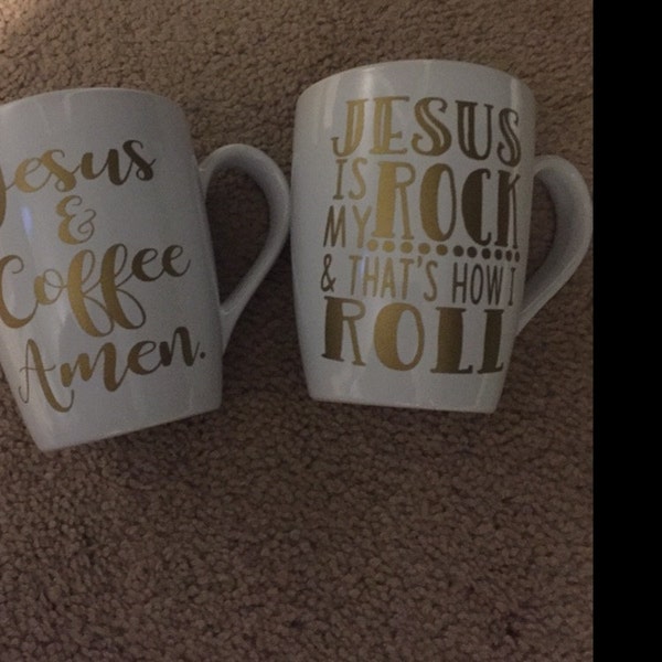 Jesus is My Rock and That's How I Roll Svg, Jesus Svg, Christian Svg ...