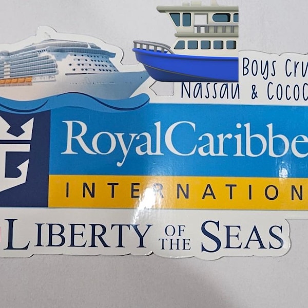 Custom RCL Cruise Door Magnet| Personalized Cabin Decor| Fun Cruise ...