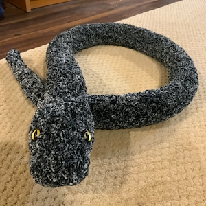 NO SEW Snake Crochet Amigurumi Pattern, Serpent, Rattle Snake, Adder ...