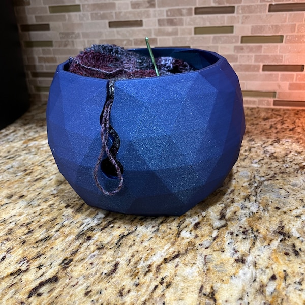 Yarn Bowl | 3D Printed | High Quality Sturdy Yarn Accessory - Knitting ...