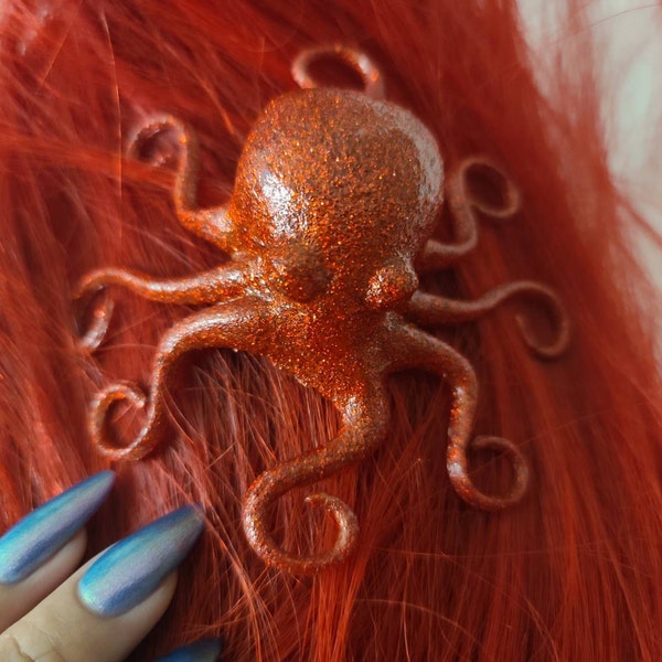 Octopus Bun Cover Hair Accessory - Etsy