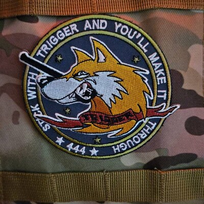 AC7: Skies Unknown, 'trigger', Military Morale Patch Embroidered 2.0 ...
