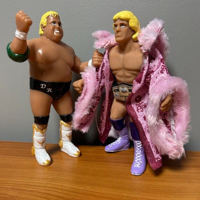 Dusty Rhodes WWF LJN Inspired XOX Custom Rubber Type Full Size 8 Figure ...