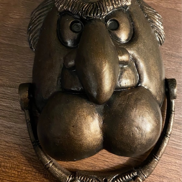 Muppets Christmas Carol Statler Door Knocker Prop Replica - Etsy