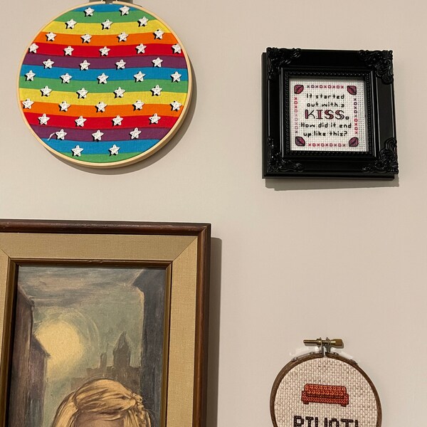 Lopes up Megaphone Finished Embroidery - Grand Canyon University GCU - Etsy