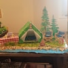 Camping Set Model Kit, Miniature Tent, Forest, the Great Outdoors ...