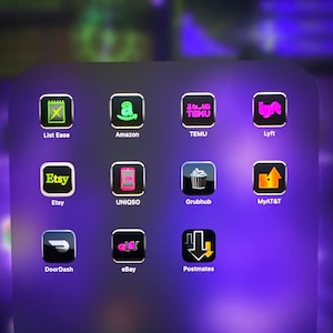AMETAL Theme App Icon Set, Custom Icons for iPhone and Android Home ...