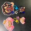 Big Man Deep Cut Splatoon 3 Phone Charm Strap Keychain Sparkle Epoxy - Etsy