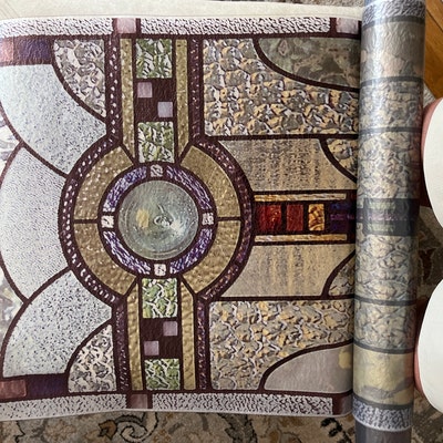 Custom Size Window Film Stained Glass Decorative Window Sticker Privacy ...