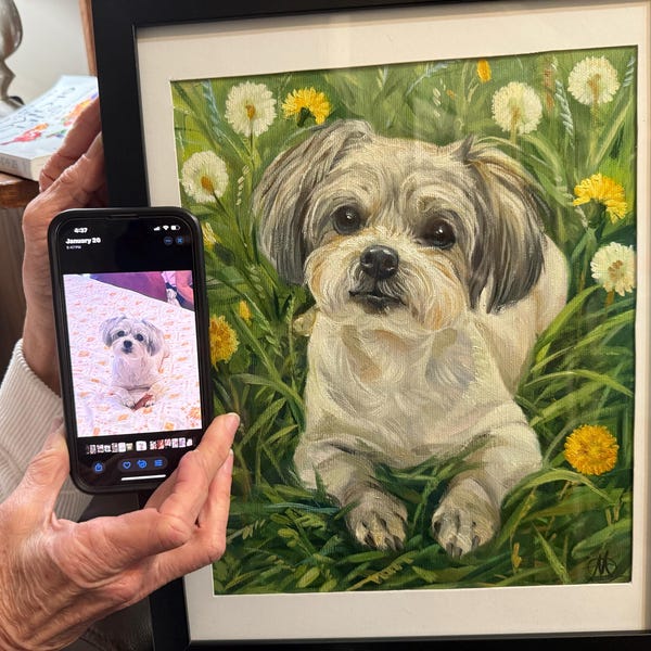Custom Pet Portraits in Oil. Custom Personalized Pet Portraits - Hand ...