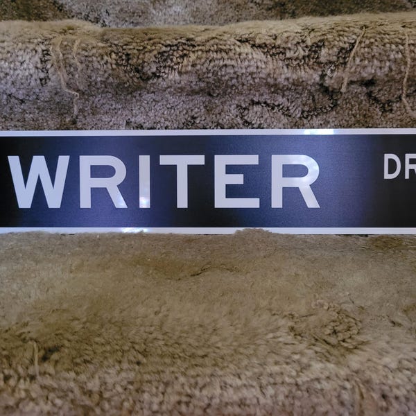 Writer, Writer Gift, Writer Sign, Literature, Book Author, Magazine ...