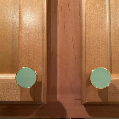 Drawer Knobs and Pulls, Invisible Rectangle Pulls, Ring Knobs, Gold Pull,dresser Knobs, Gold ...