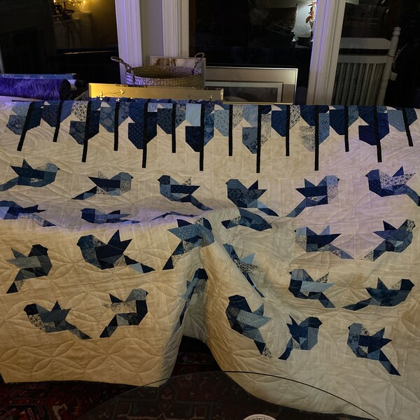 Bluey Foundation Paper Pieced PDF Downloadable Children’s Quilt Pattern ...