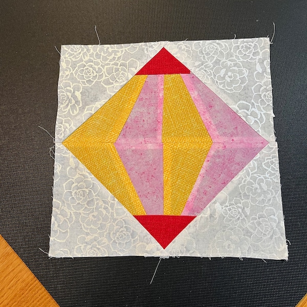 PDF | 5" X 10" Scrappy Half-rectangle Triangle Foundations | A Scrap Busting Foundation Paper ...