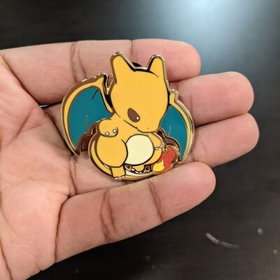 Charizard Enamel Pin - Etsy