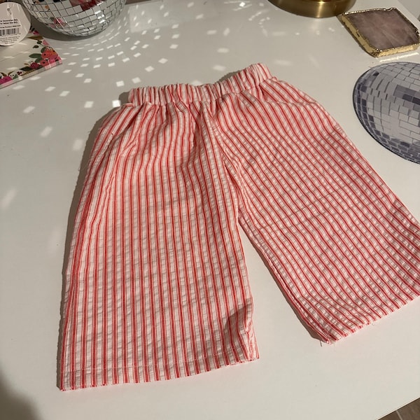 Wide Leg Pants PDF Pattern | Culottes Sewing Pattern | Paperbag or ...