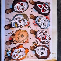 Nightmare Before Christmas Flash Sheet - Etsy Canada