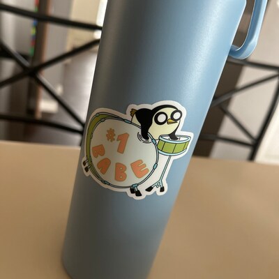 Adventure Time Gunter Penguin Sticker - Etsy