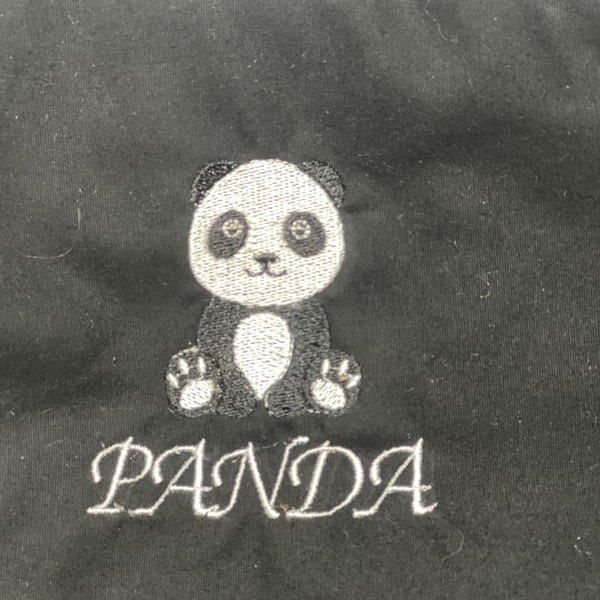 Panda Embroidery Design, Animal Embroidery Design, Machine Embroidery ...