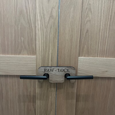 Paw-lock to Keep Those Pesky Animals From Opening the Interior French ...