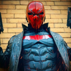 Red Hood Chest & Abs Armor - Etsy