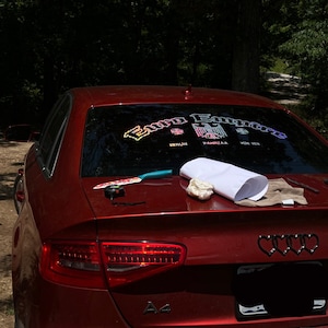 Blessed Windshield Decal Car Sticker Banner JDM Vinyl Graphics - Etsy