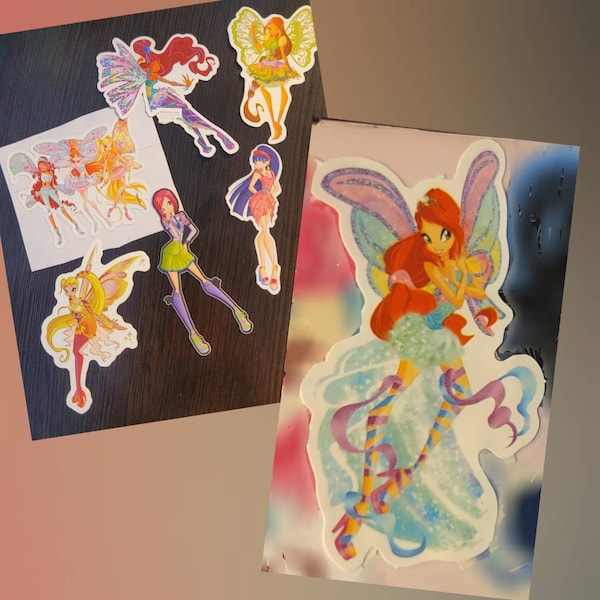 Winx Club Stickers - Etsy
