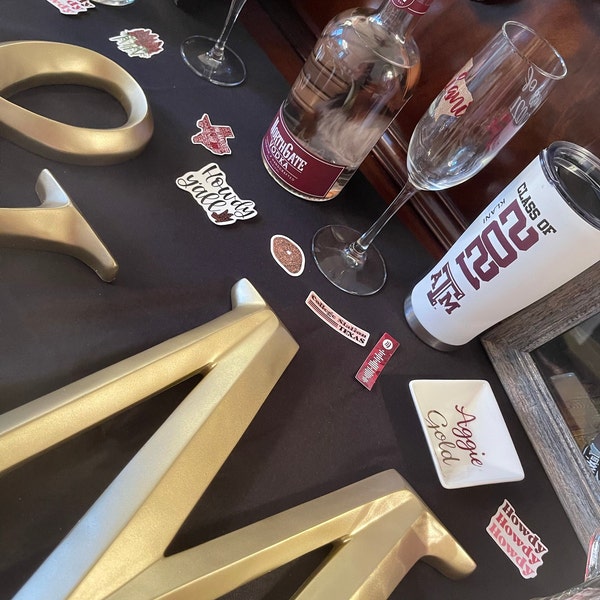 Texas A&M Sticker Pack - Etsy