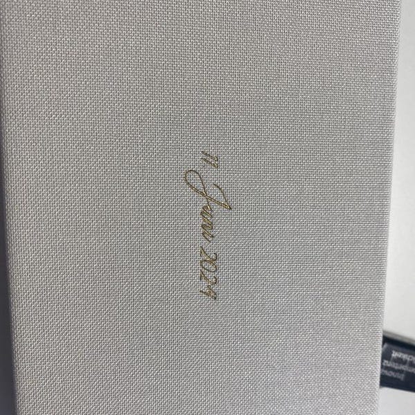 Linen USB Box New Natural Linen Custom USB Box Foil Stamped With Logo ...