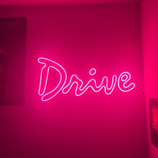 Drive Movie - Neon Sign - Etsy