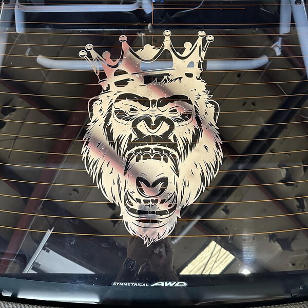 Chucky Vinyl Car Decal - Etsy