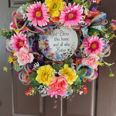 Vinyl Decal Wreath Decal Wreath Attachment Wreath Supplies Craft ...