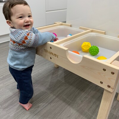 Wooden Sensory Stand Sensory Table Sensory Bin Sand Table Water Table ...