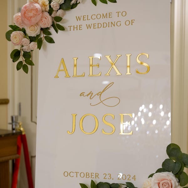 Please Sign Our Guest Book Acrylic Sign Acrylic Mirror Table Sign ...